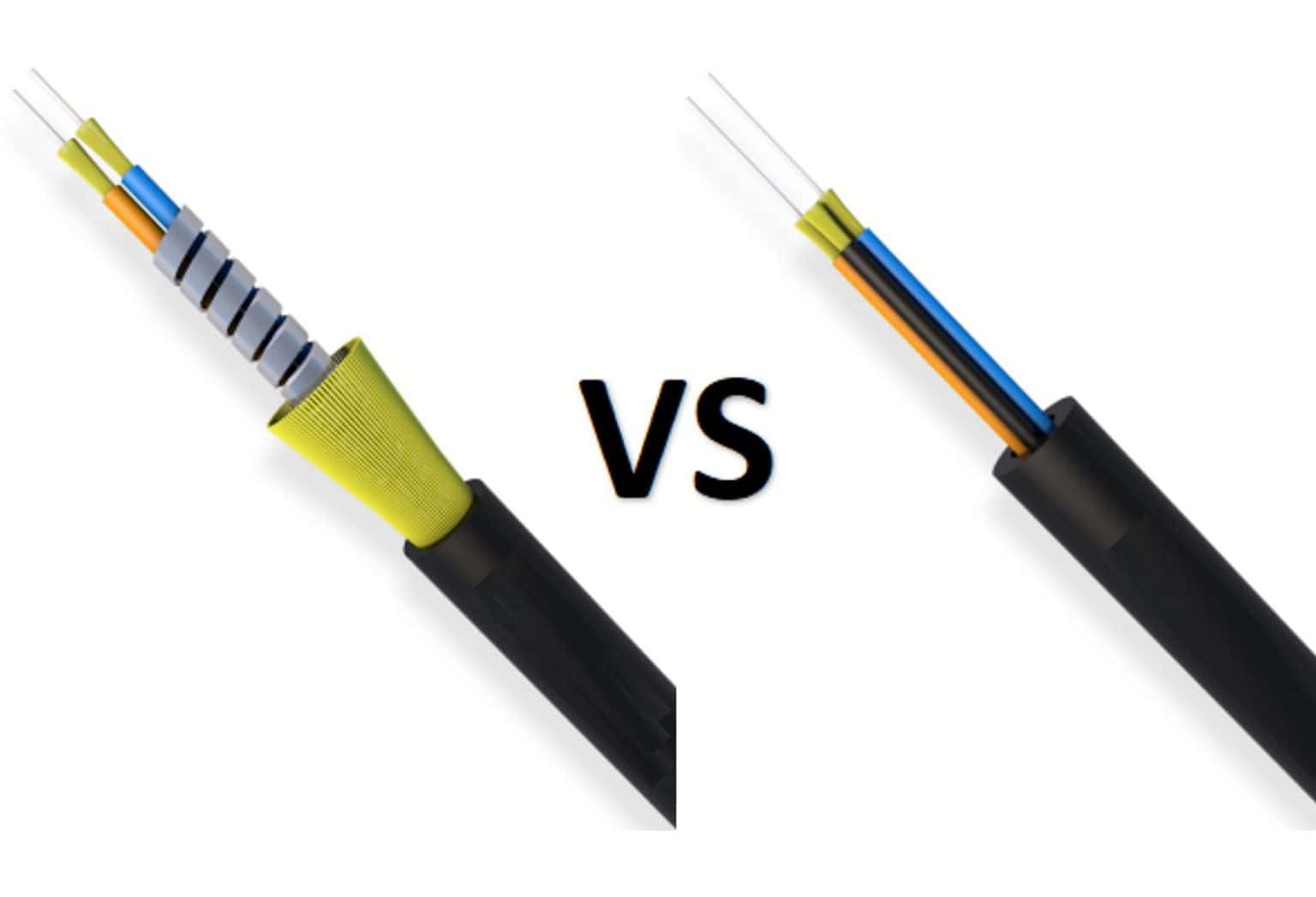 Armierte vs. nicht armierte Glasfaserkabel erklärt